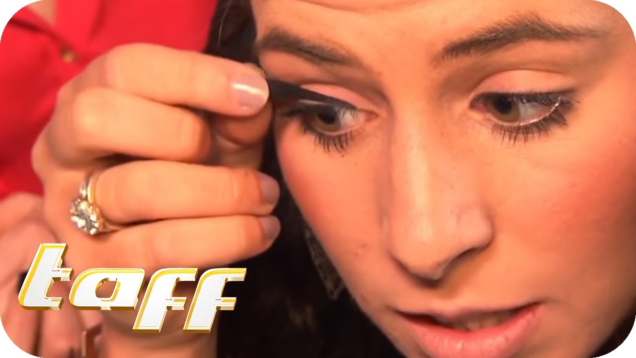 MAKE UP zum AUFKLEBEN? Top oder flop? | taff | ProSieben - YouTube