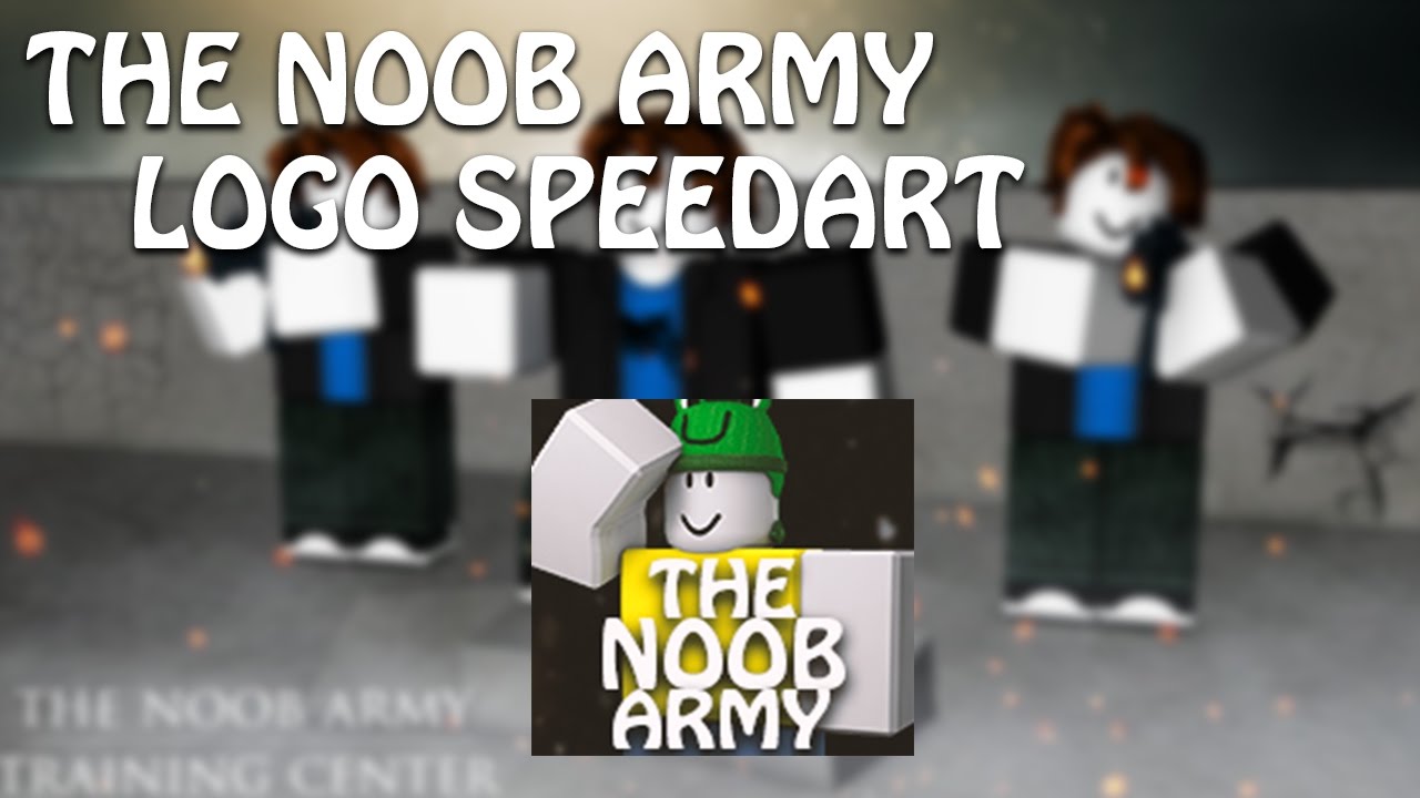 The Noob Army Logo Speedart - YouTube