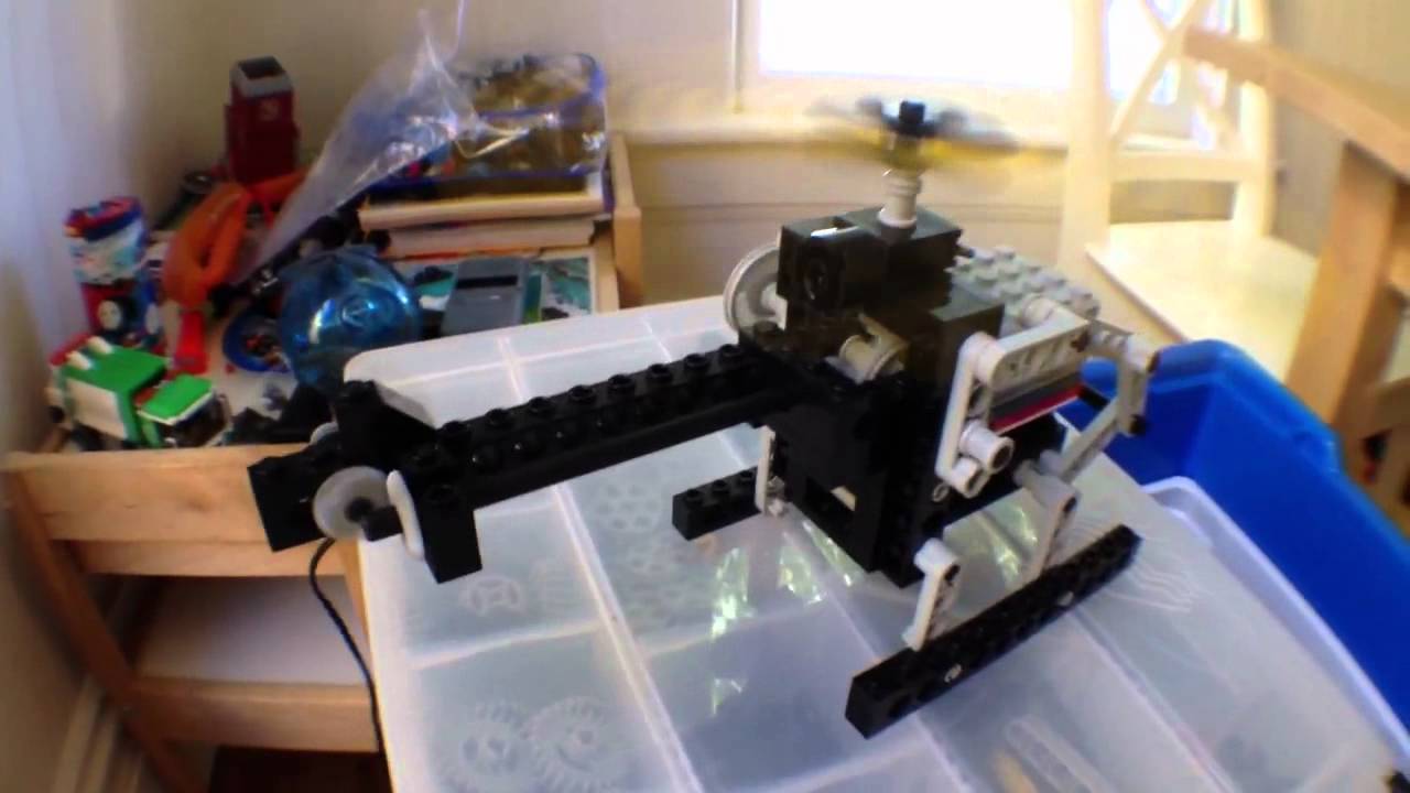 Lego Technic helicopter - YouTube