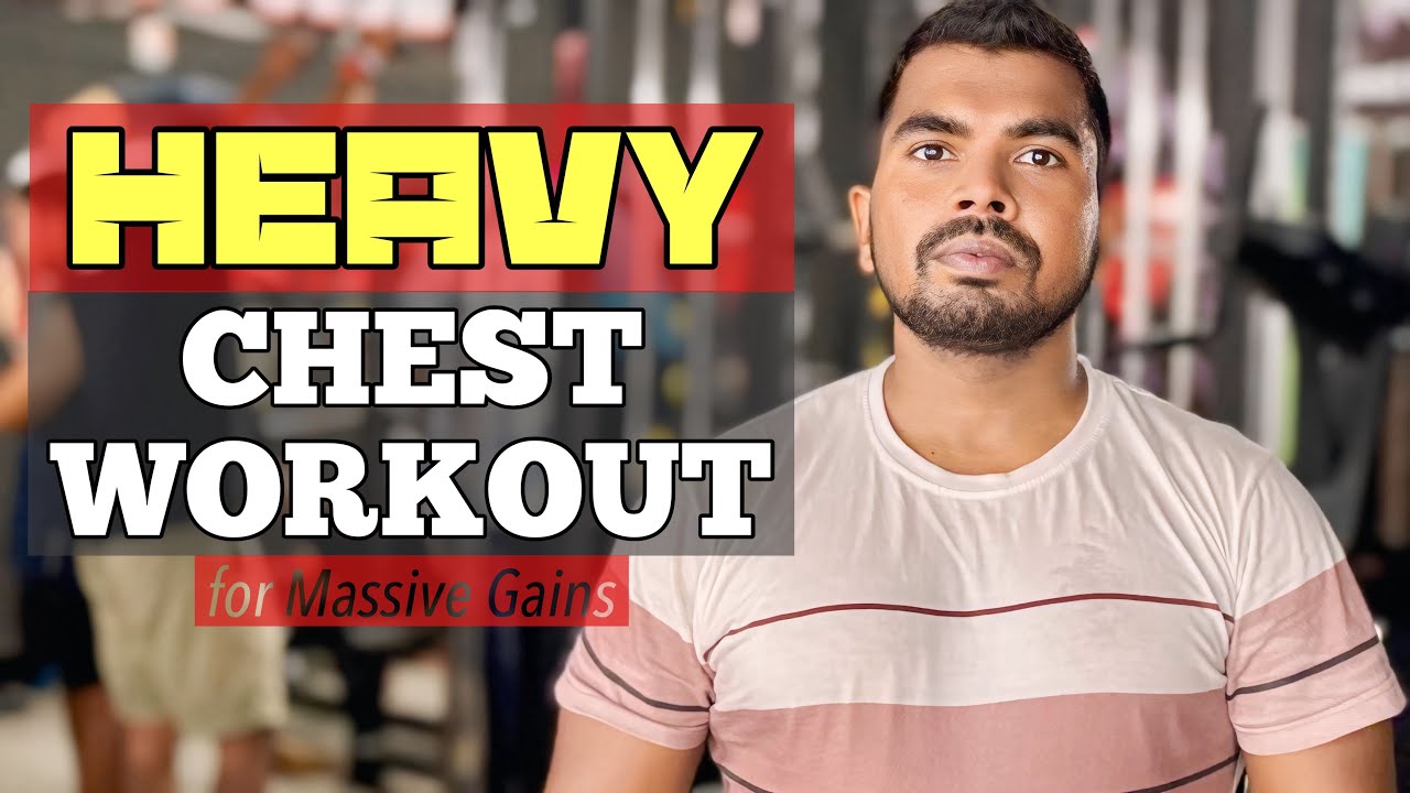 Heavy Chest Workout for Massive Gains 💥 | Build a Bigger & Stronger ...