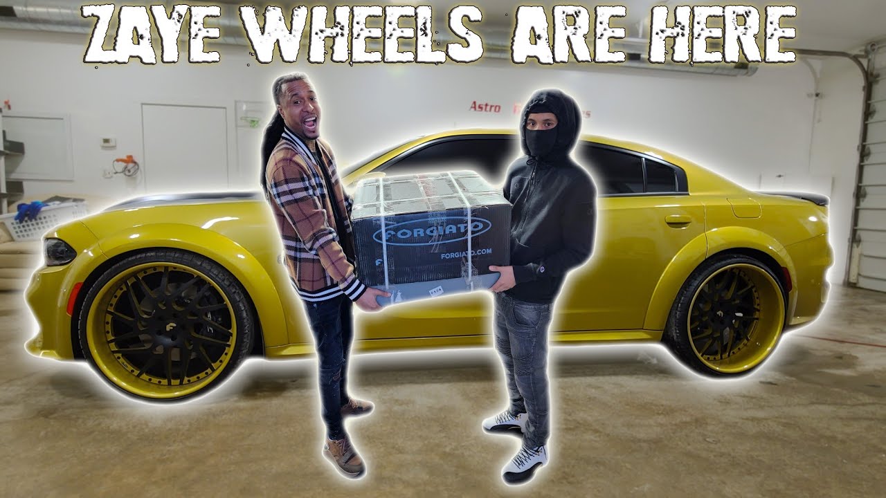 SURPRISING MY SON WITH A SET OF FORGIATOS FOR HIS GOLD RUSH CHARGER ...