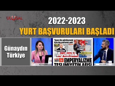 Günaydın Türkiye - 24 Ağustos 2022-Yakup Aslan-Buse Gençtürk -Duygu Karabulut - Can Aybars Bilgicier
