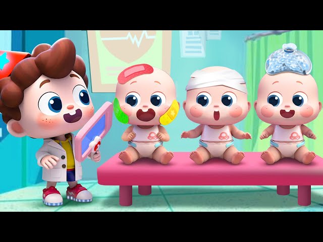 Ten Babies Got Boo Boo | Safety Rules | Learn Numbers | Nursery Rhymes ...