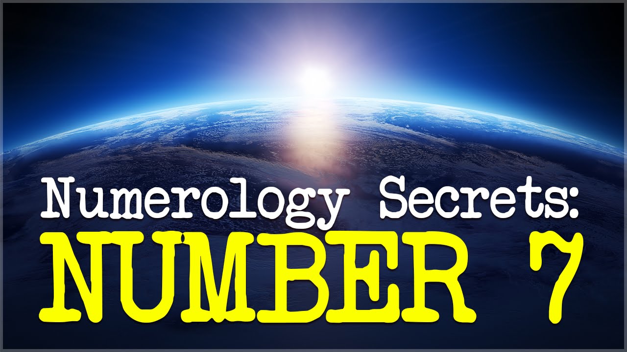 Numerology Number 7: Secrets Of Life Path 7! - YouTube