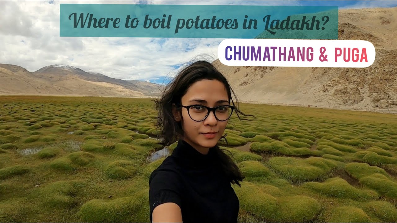 Natural geysers of Ladakh- Chumathang and Puga hotsprings - YouTube