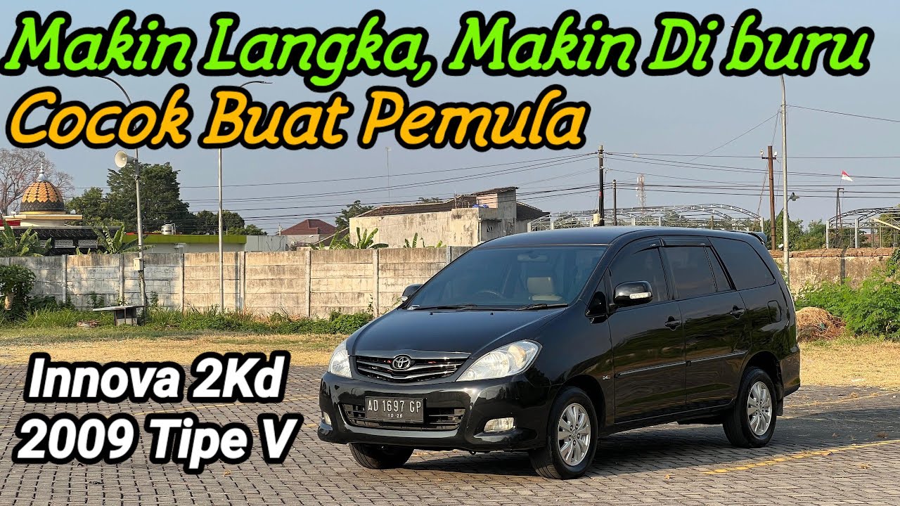 JUAL TOYOTA KIJANG INNOVA V 2KD 2009 2.5 MATIC - YouTube