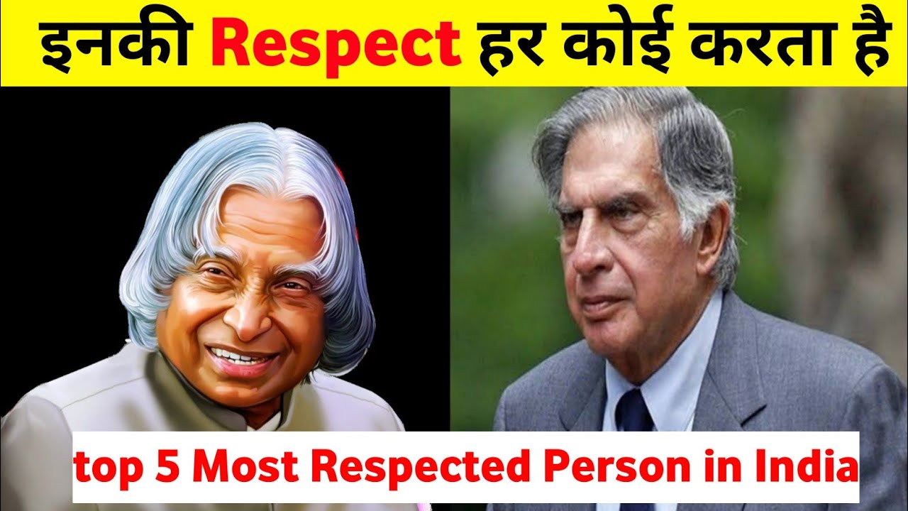 Top 5 Most Respected Person In India and World | Factzen | #FactTechz ...