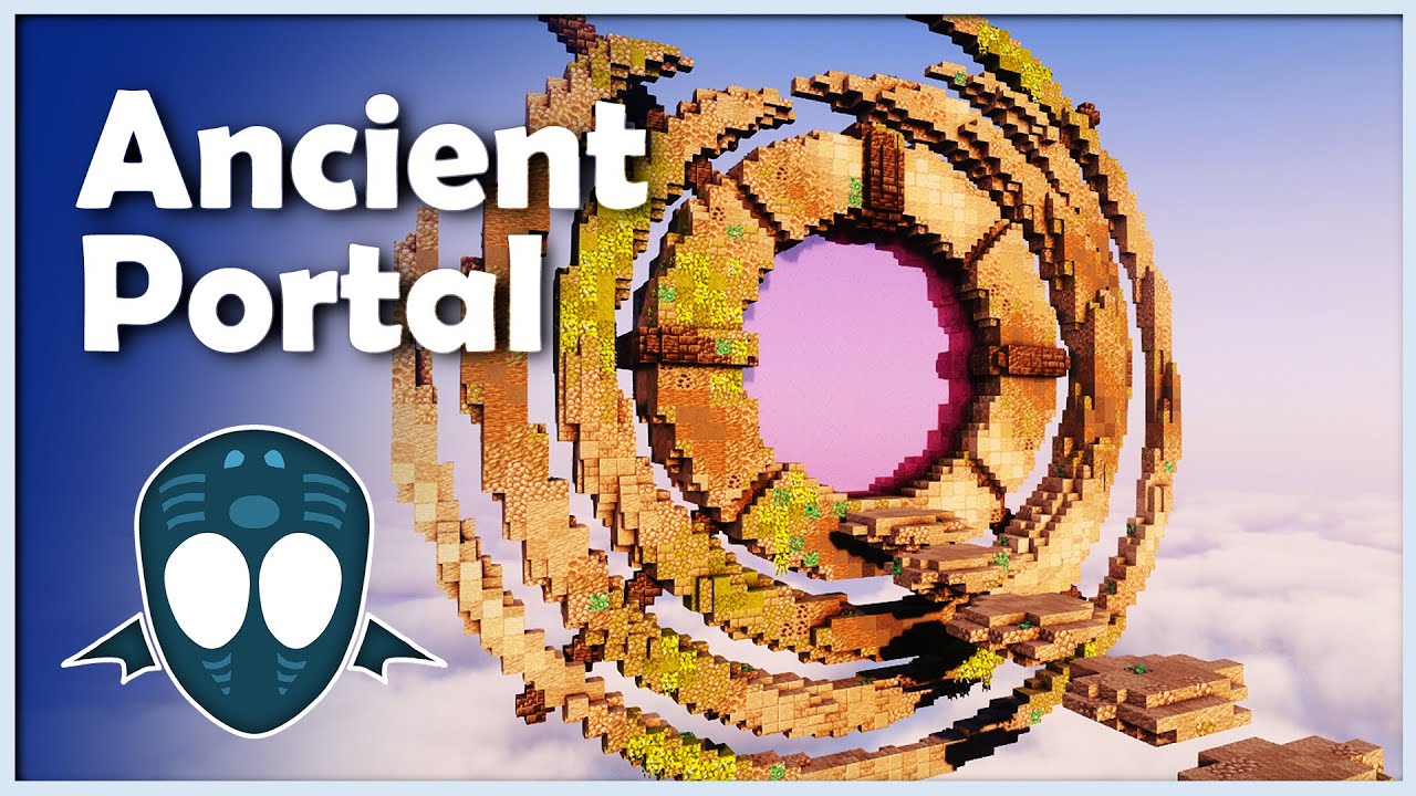 Build an ancient portal in Minecraft - YouTube