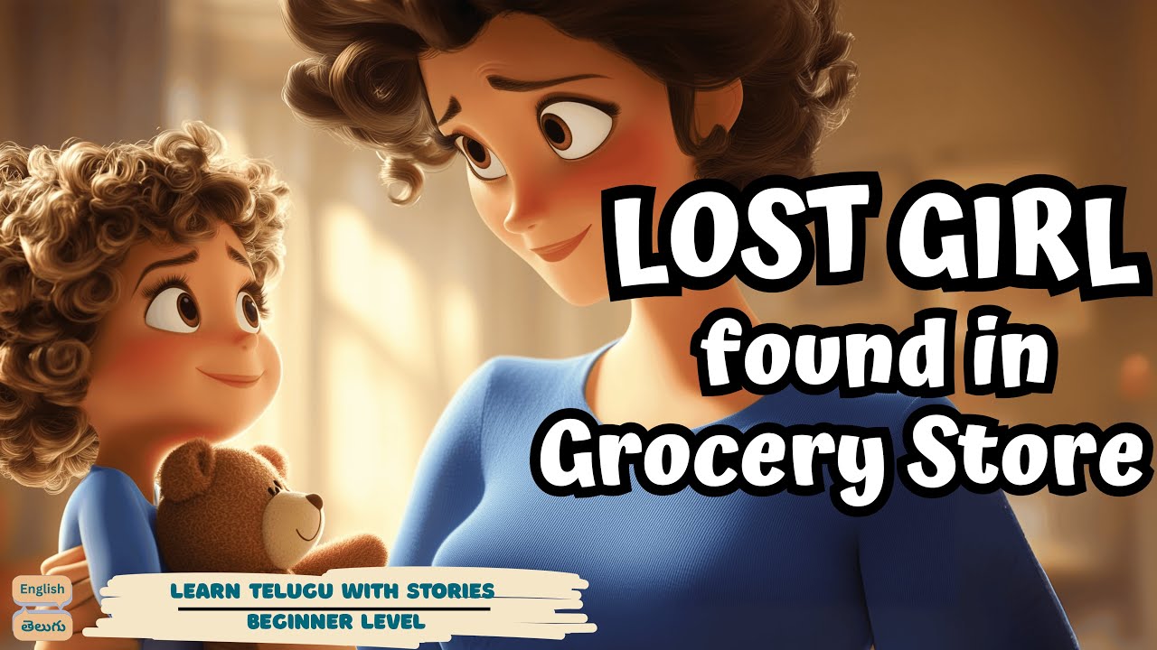 Lost Girl found in Grocery Store | Kids Stories | | Real-Life Inspired ...