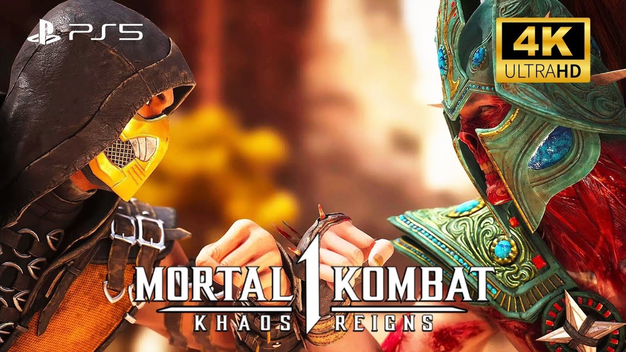 Mortal Kombat 1 Khaos Reigns - Scorpion (MKX) VS Titan Havik | PS5 4K ...