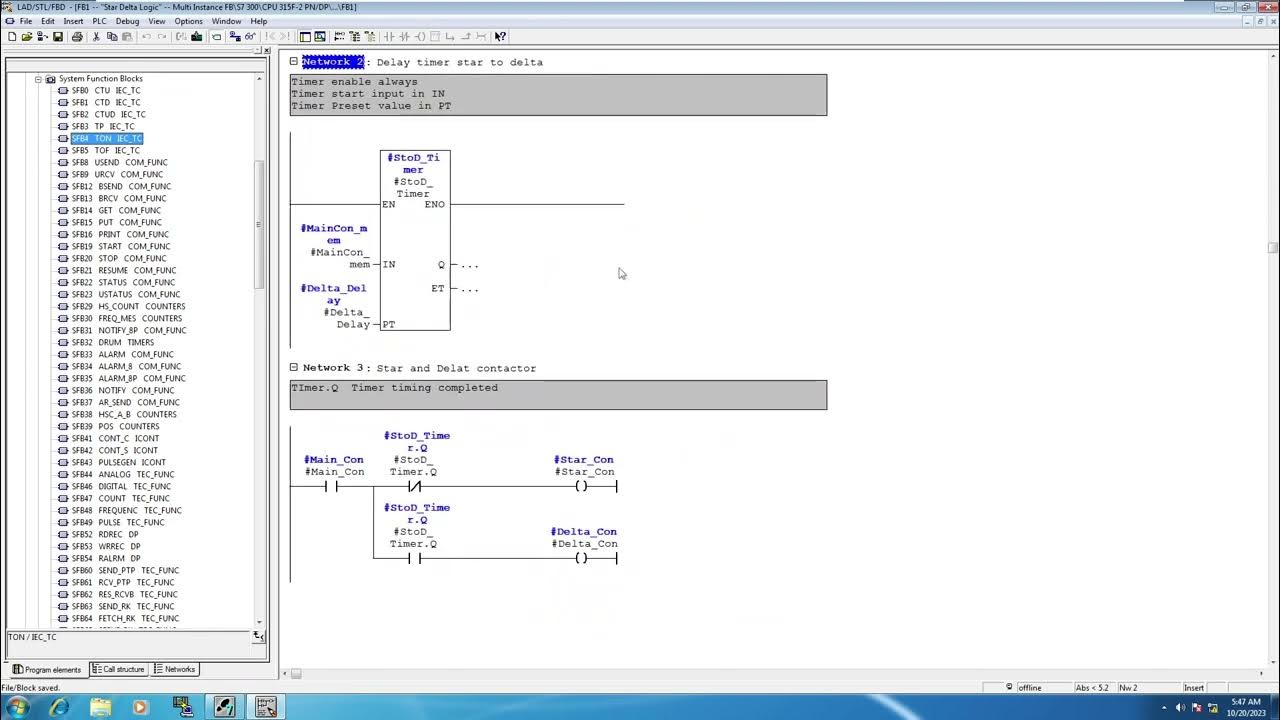 Simatic S7 300 | Multi instance FB create - YouTube