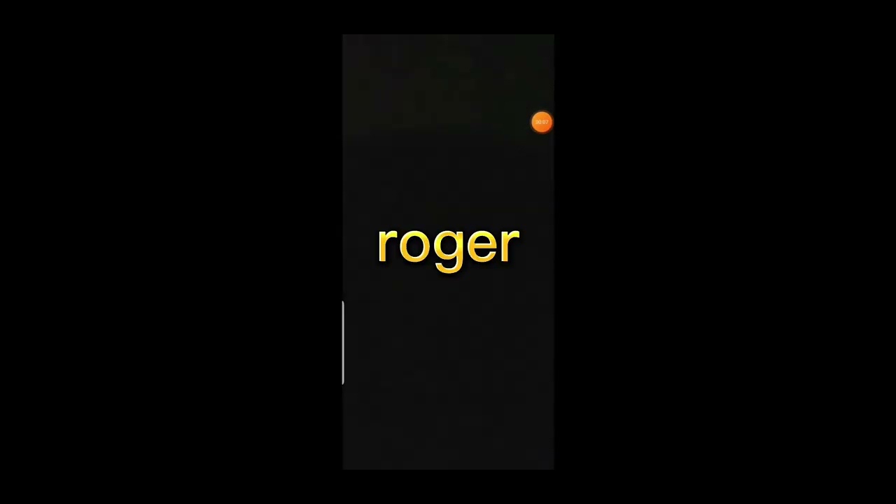 ROGER ROGER - YouTube