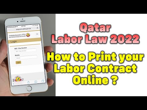 How To Check Employment Contract In Qatar