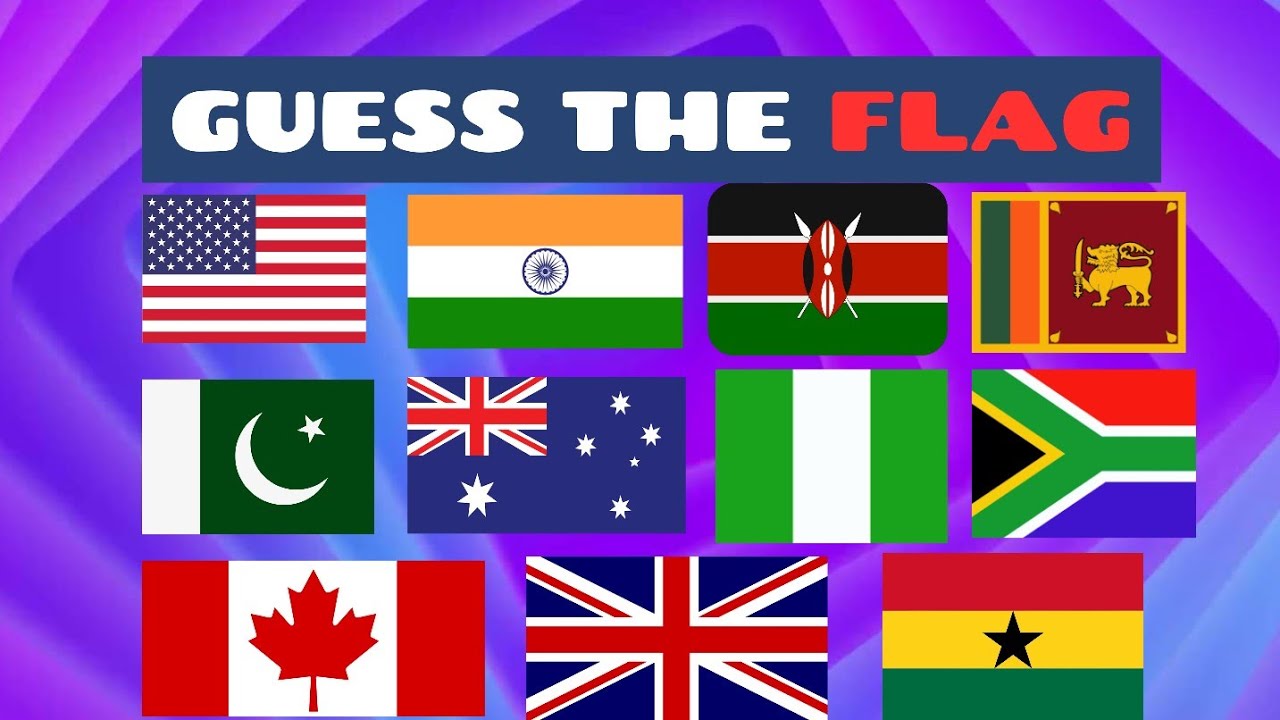 Flag Trivia Quiz | |Can You Name All These Flags? |Can You Identify ...