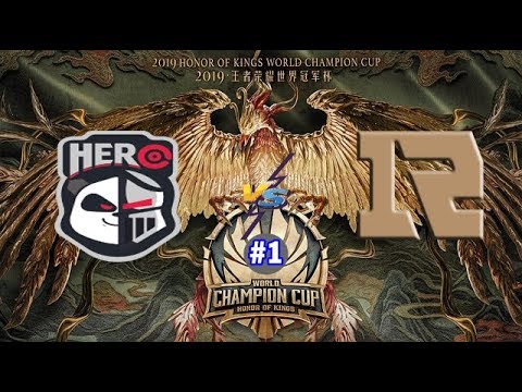【2019世界冠军杯】小组赛 HERO vs RNG.M #1 - YouTube
