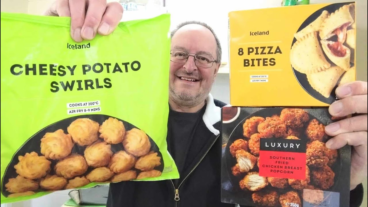 Iceland Cheesy Potato Swirls, Pizza Bites And Southern Fried Chicken ...