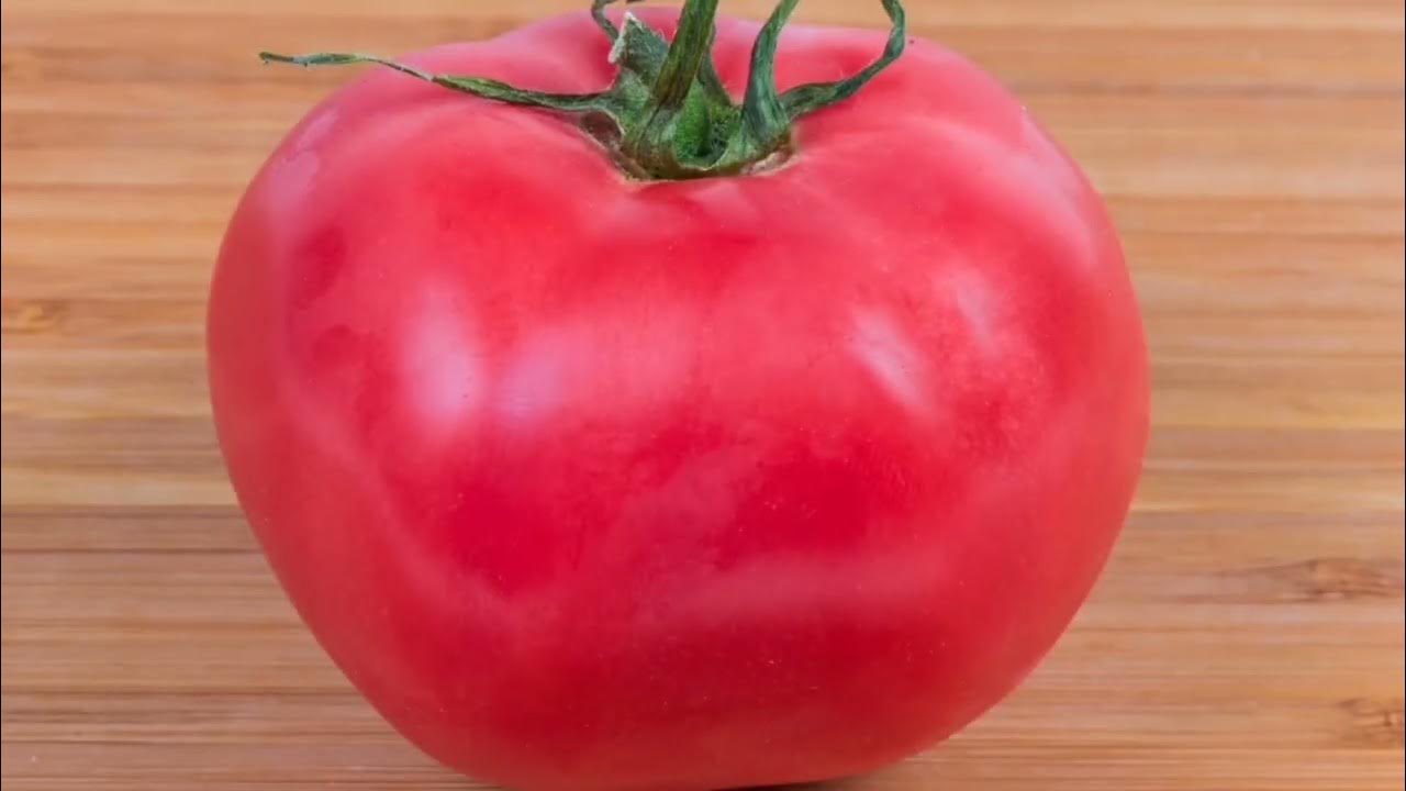 Розовоплодный томат японской селекции - YouTube