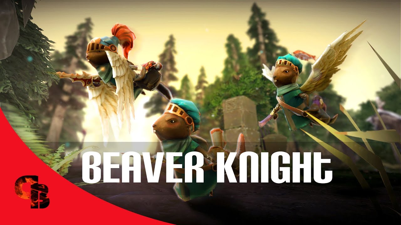 Dota 2: Store - Courier - Beaver Knight - YouTube