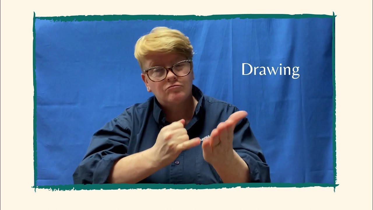 Learn "Painting," "Drawing," and "Enjoy Making Crafts" in ASL - YouTube