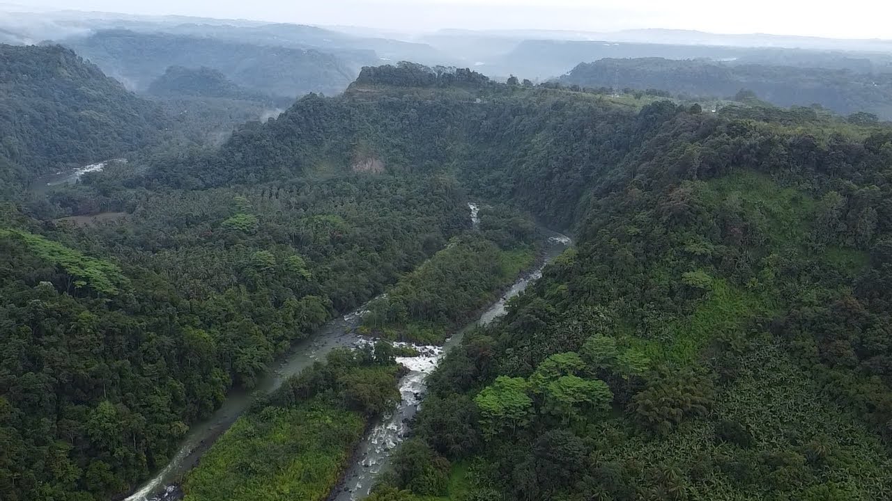 3km cinematic features sinulom falls Bulao spring aerial shots - YouTube