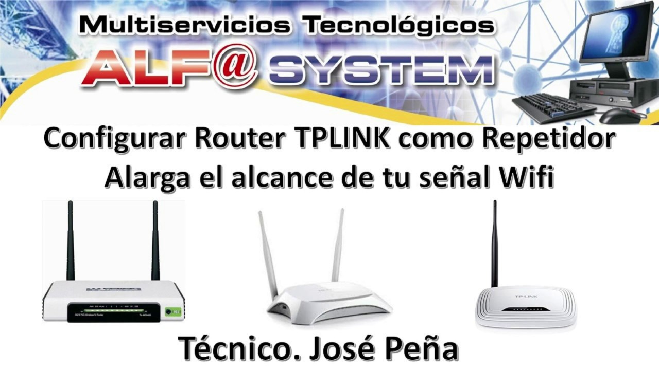 Configurar Router Tp-Link como repetidor WDS Bridge, amplia tu señal ...