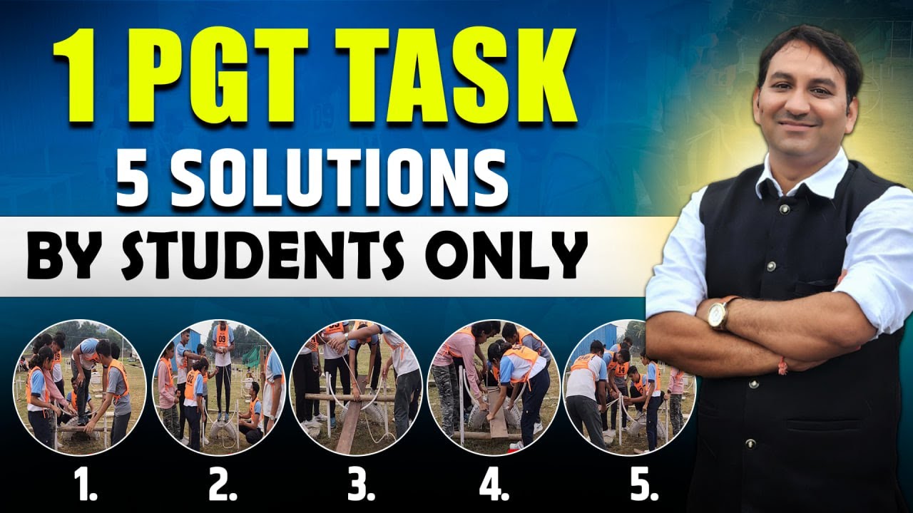SSB INTERVIEW PGT Task Practice | one PGT may have 5 Solution - YouTube