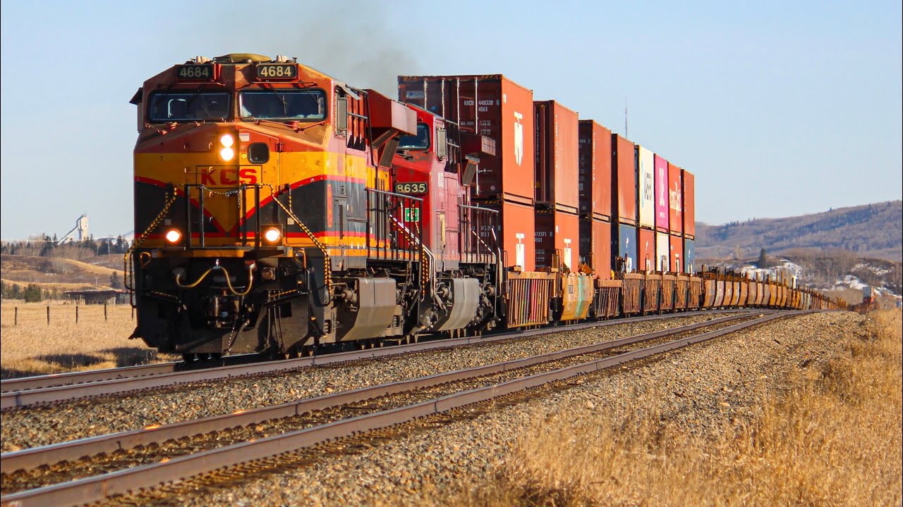 KCS 4684 West - CPKC 105 (Bare-table) - CP Laggan Sub - Bearspaw ...