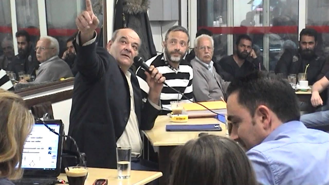 ΟΜΙΛΙΑ ΓΙΑΝΝΗ ΚΑΛΟΓΕΡΟΠΟΥΛΟΥ ΣΤΟ ΓΑΖΙ ΗΡΑΚΛΕΙΟΥ 24 11 2015 - YouTube