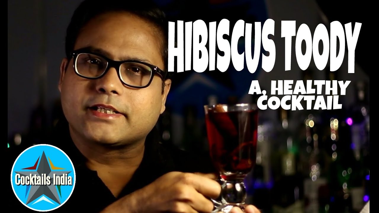 how to make hibiscus toddy in hindi | healthy cocktail | brandy ...
