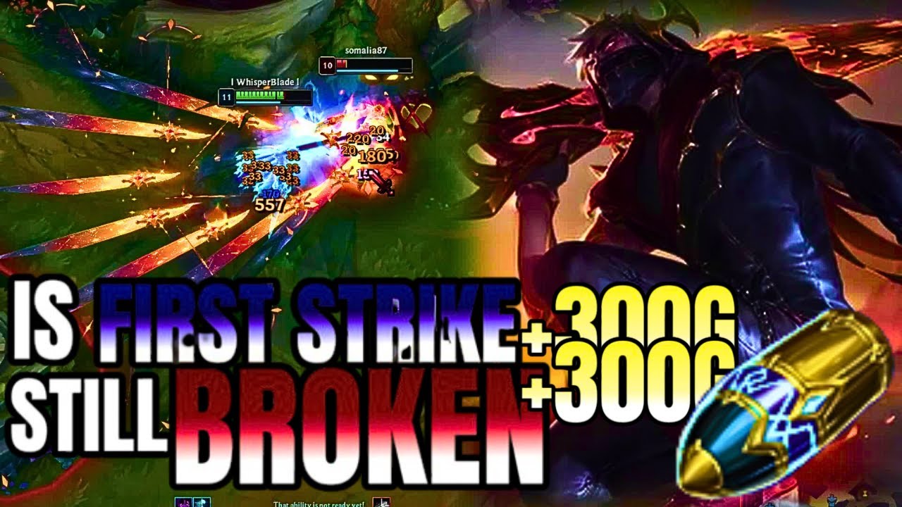 Talon mid | Talon VS Lucian | Testing First Strike !!! - YouTube