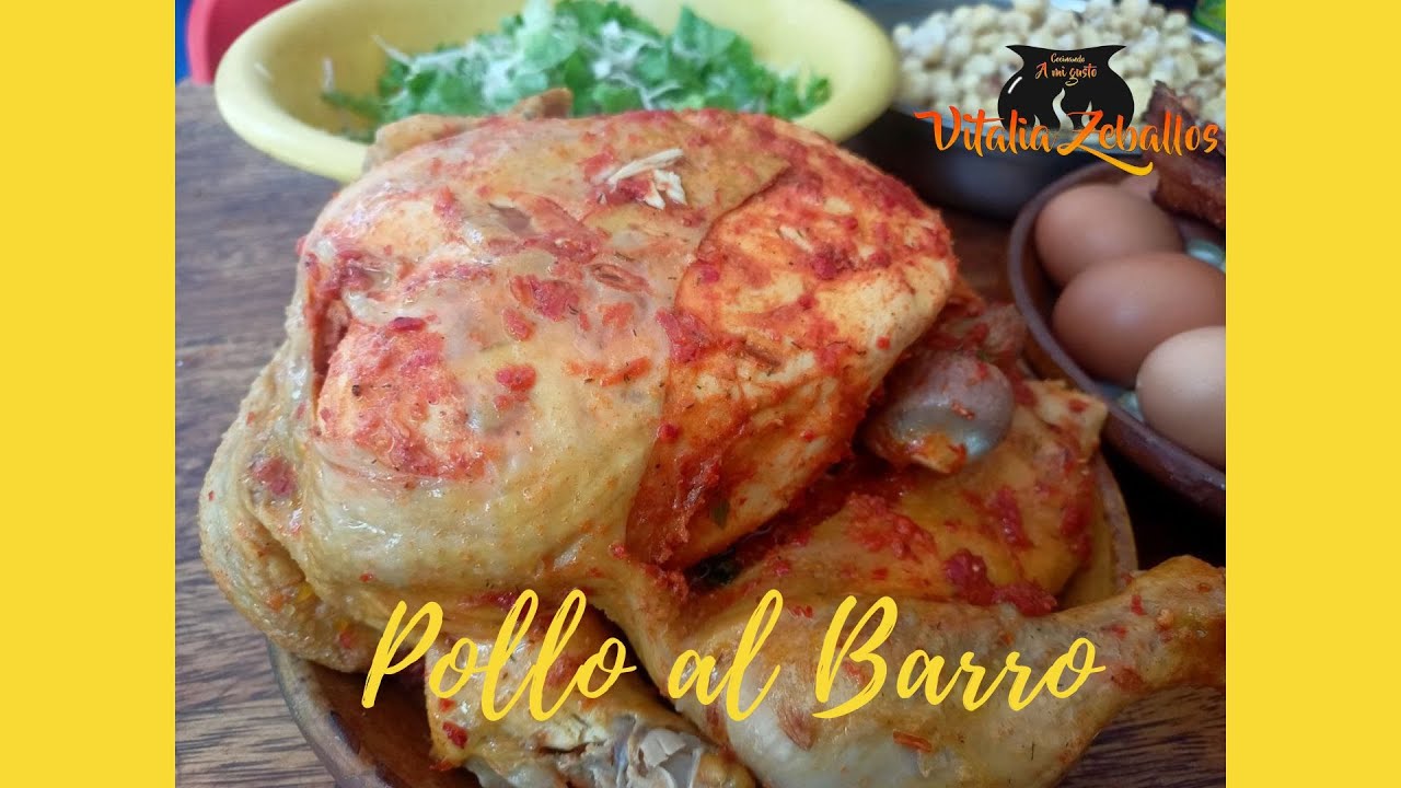 Muy pronto el video tutorial de "Pollo al Barro" - Vitalia Zeballos ...