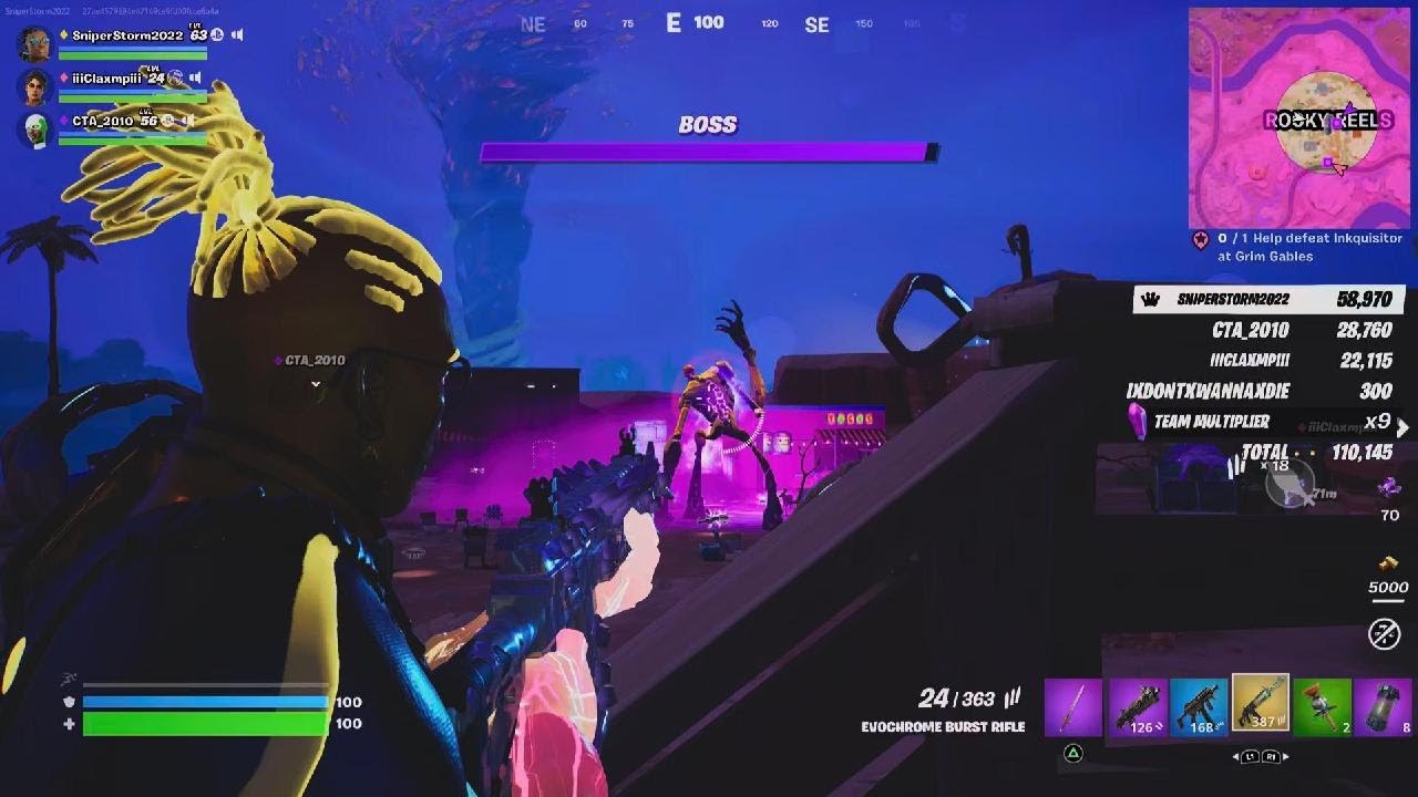 Call Me Rick Grimes (Fortnite Zombie Horde Rush) - YouTube