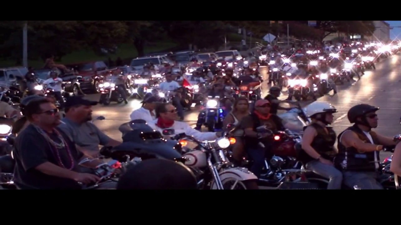 ROT RALLY 2011 - AUSTIN TEXAS - PART II (Bikers riding into Austin late ...
