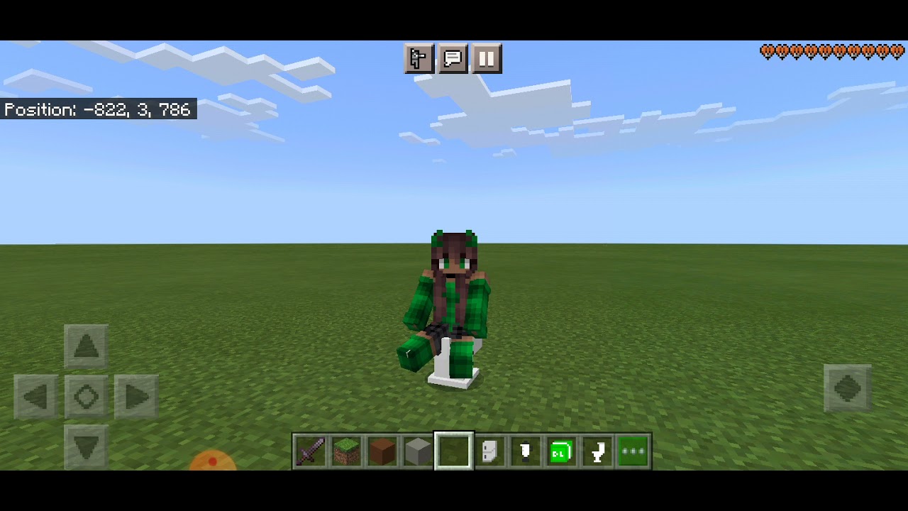 Minecraft girl pooping on toitet - YouTube