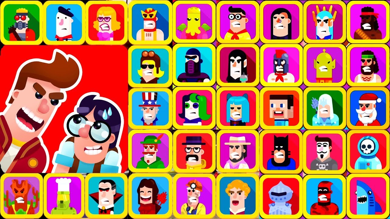 Bowmasters - Schoolmates (Nerd & Macho) SPINNERS VS Bowmasters ALL ...