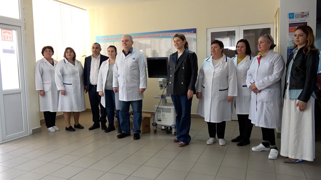 Aparat modern de ultrasonografie, donat Centrului de Sănătate Bulboaca ...