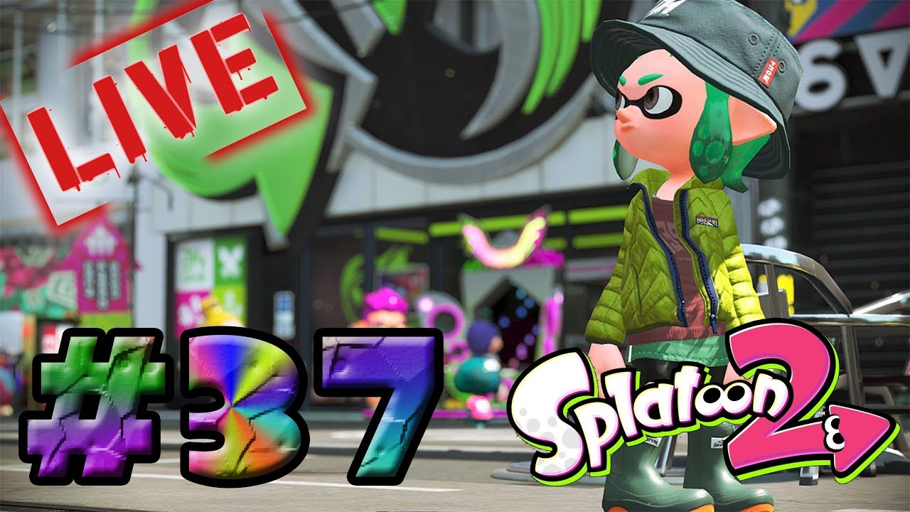 [LIVE!] HURRICANE MARIA IS A GIANT INK STORM! [Splatoon 2] [#37] - YouTube