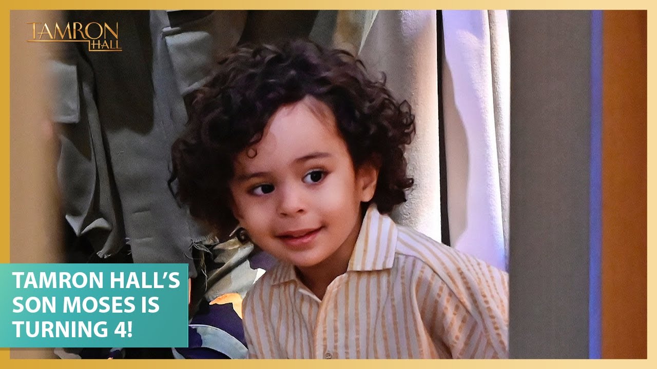 Tamron Hall’s Son Moses Is Turning 4! - YouTube