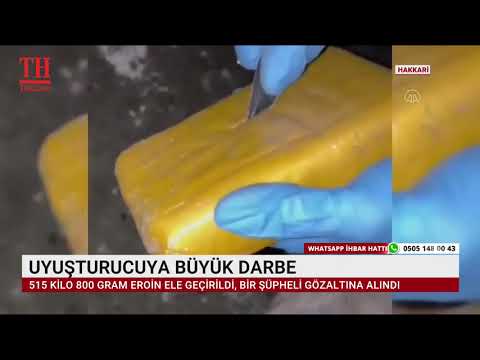 UYUŞTURUCUYA BÜYÜK DARBE