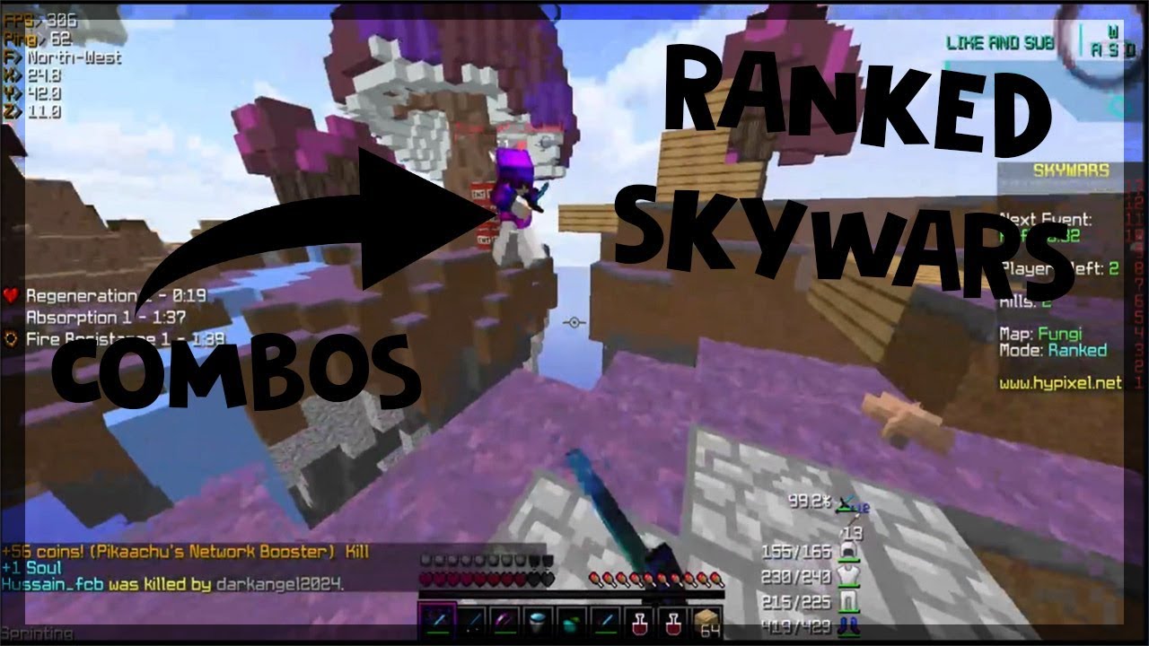 Ranked Skywars montage - YouTube
