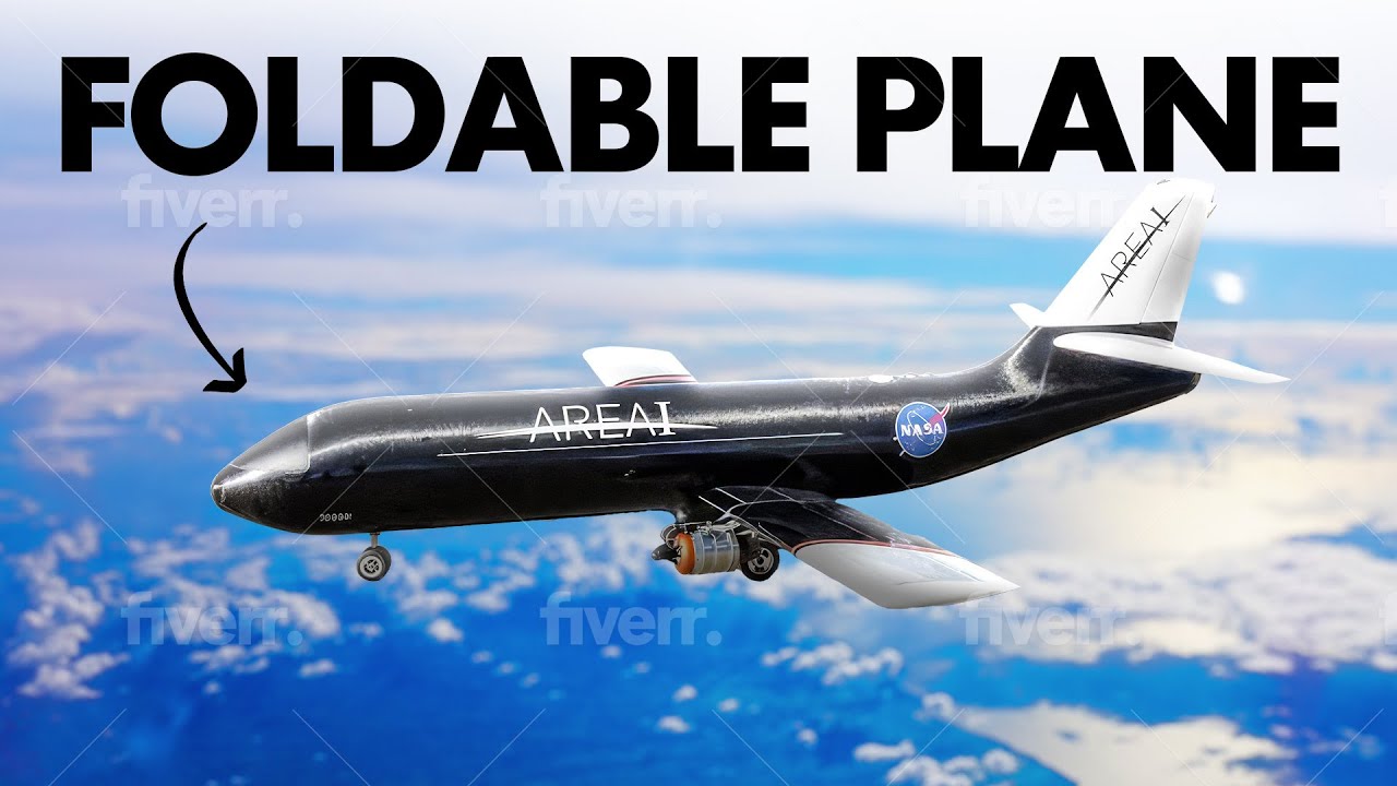 NASA Examines Technology To Fold Aircraft Wings In Flight - YouTube