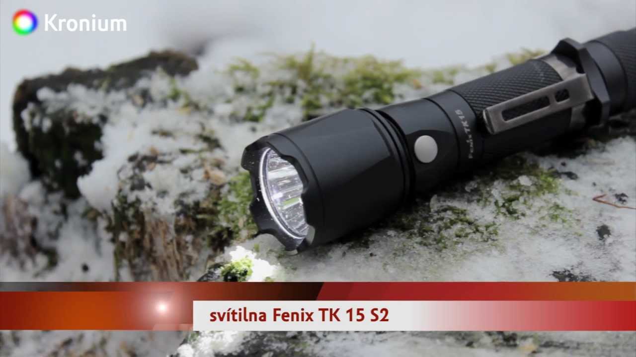 Taktická svítilna Fenix TK15 - YouTube