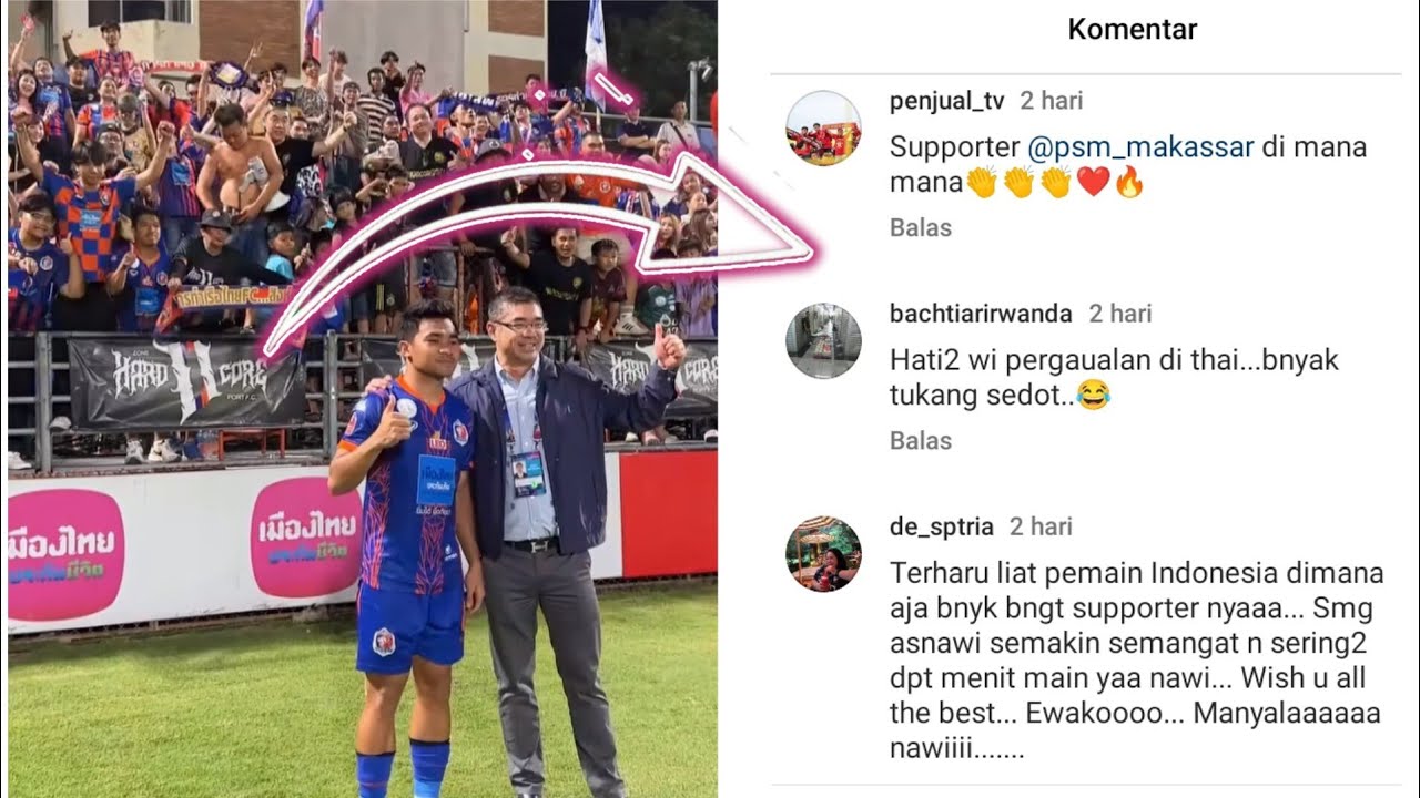 IG PORT FC THAILAND DISERBU NETIZEN INDONESIA | ASNAWI DIREKRUT PORT FC ...