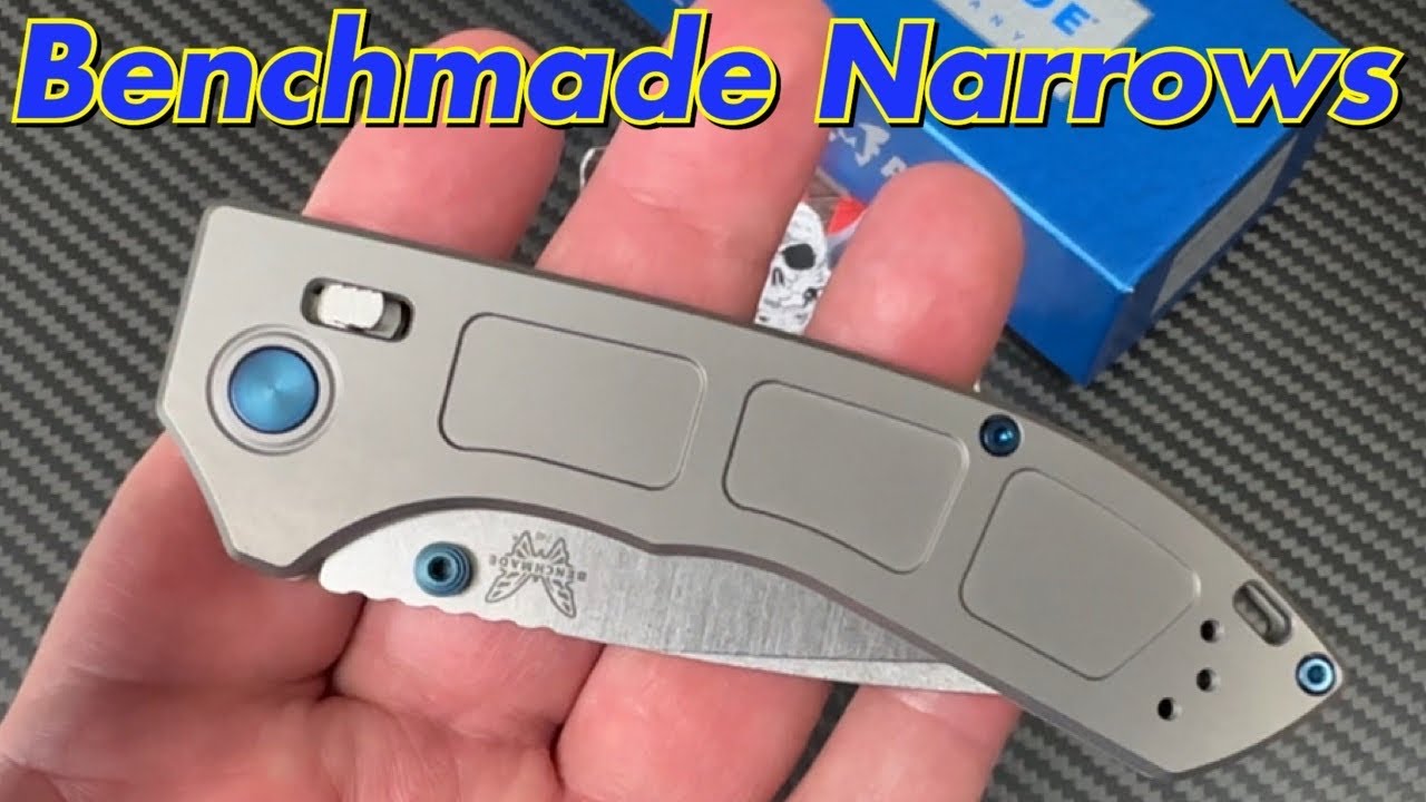 Benchmade Narrows ! Thin,lightweight and fidget friendly….but the price ...