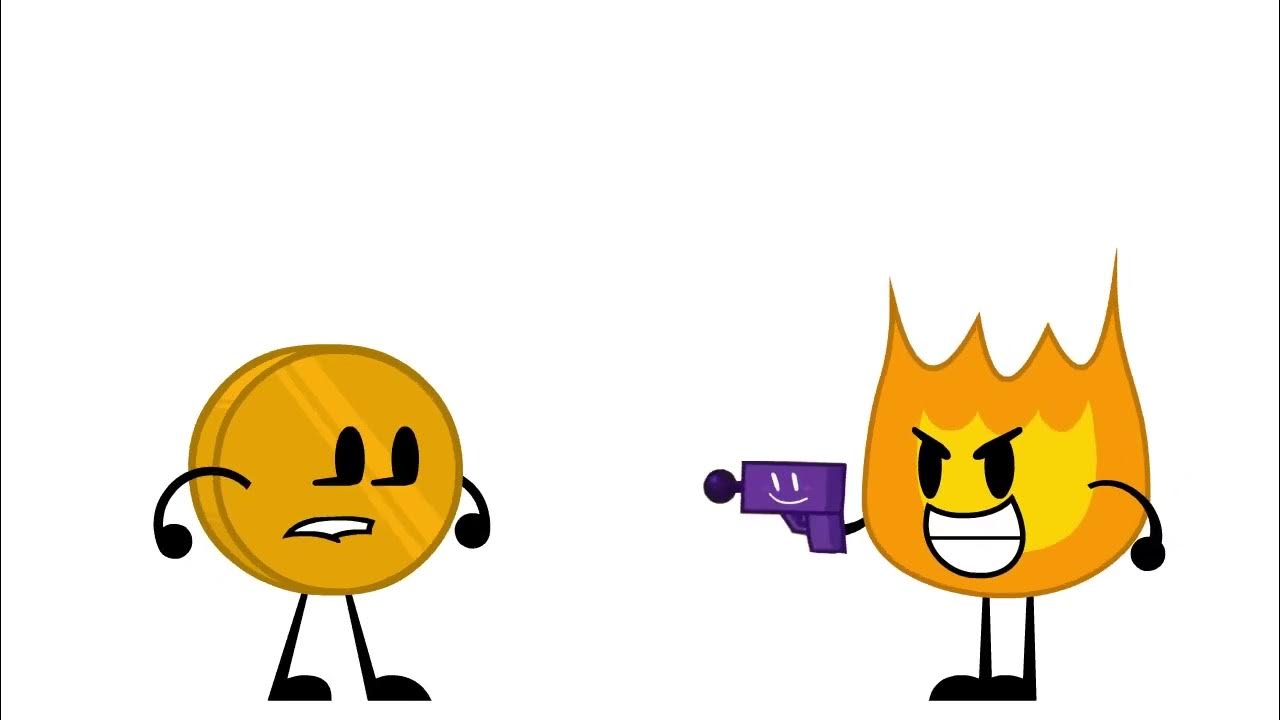 Firey Kills Coiny Bfb Animation Youtube