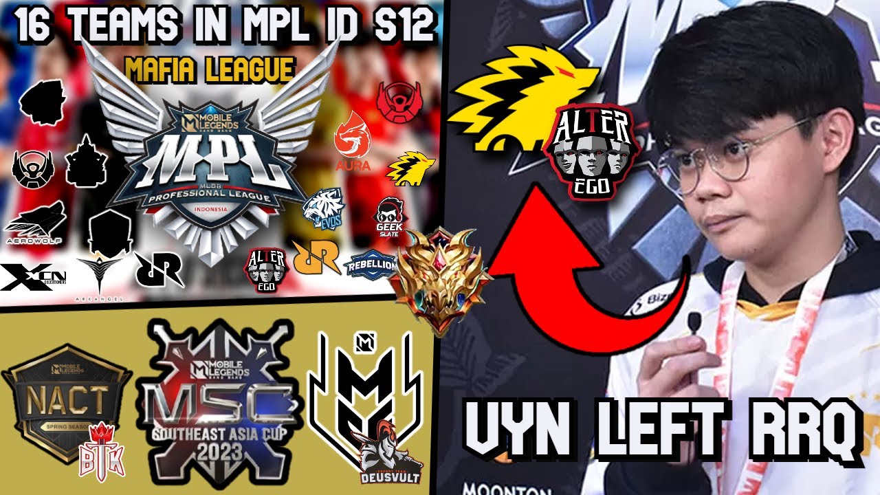 VYN LEFT RRQ FOR ONIC ESPORTS? - MPL ID S12 WILL HAVE 16 TEAMS AND A ...