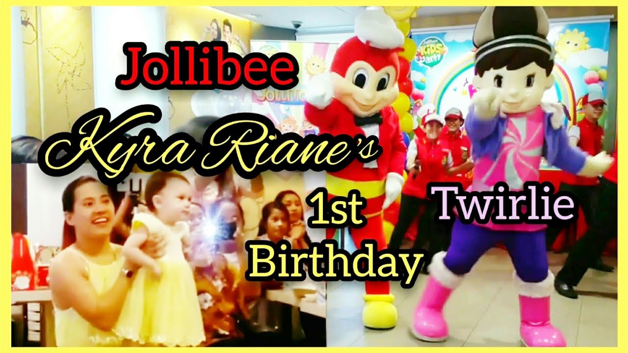Jollibee Birthday Party | Jollitown Theme - YouTube