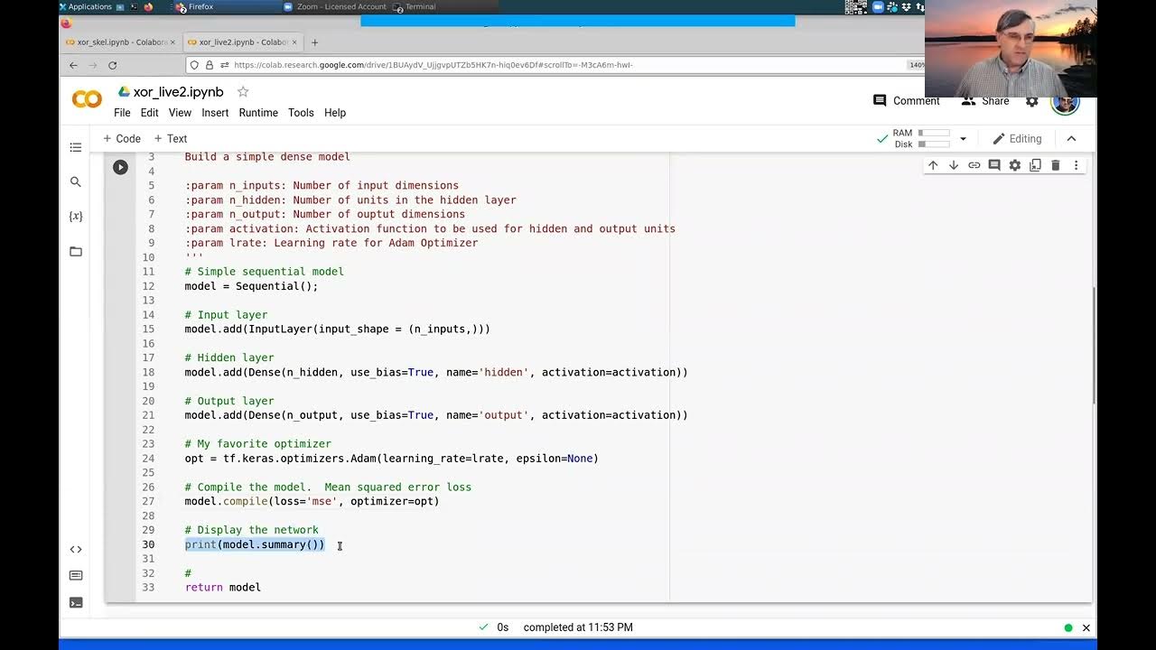 Neural Network Implementation for XOR - YouTube