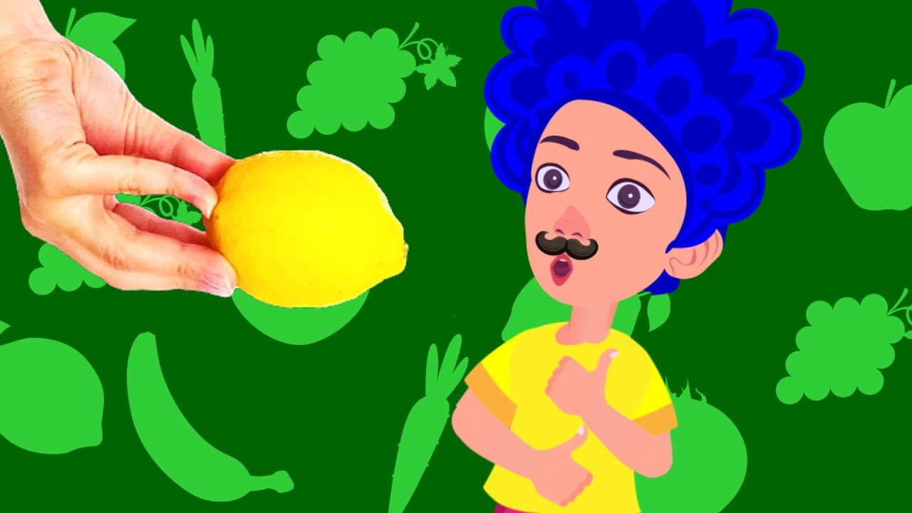 Yummy Fruits & Vegetables, Lollipop song + More | Kids Songs - Kuku and ...
