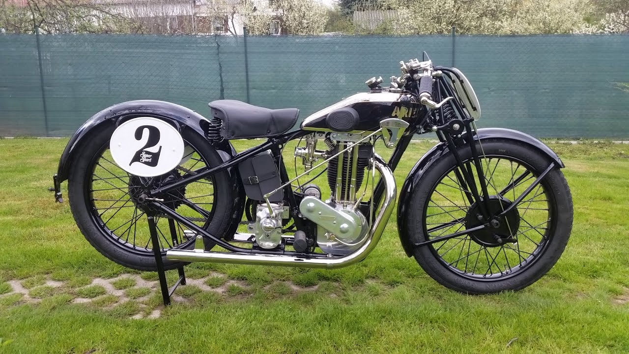 Ariel 500 OHV Super Sport r. 1928 - YouTube